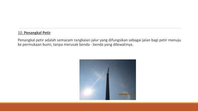 Perlengkapan dan komponen pada bts | PPTX