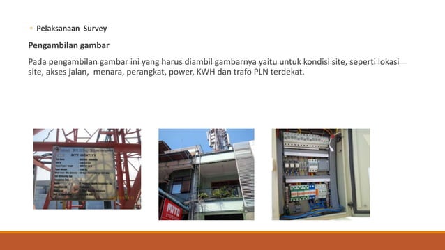 Perlengkapan dan komponen pada bts | PPTX