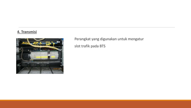Perlengkapan dan komponen pada bts | PPTX
