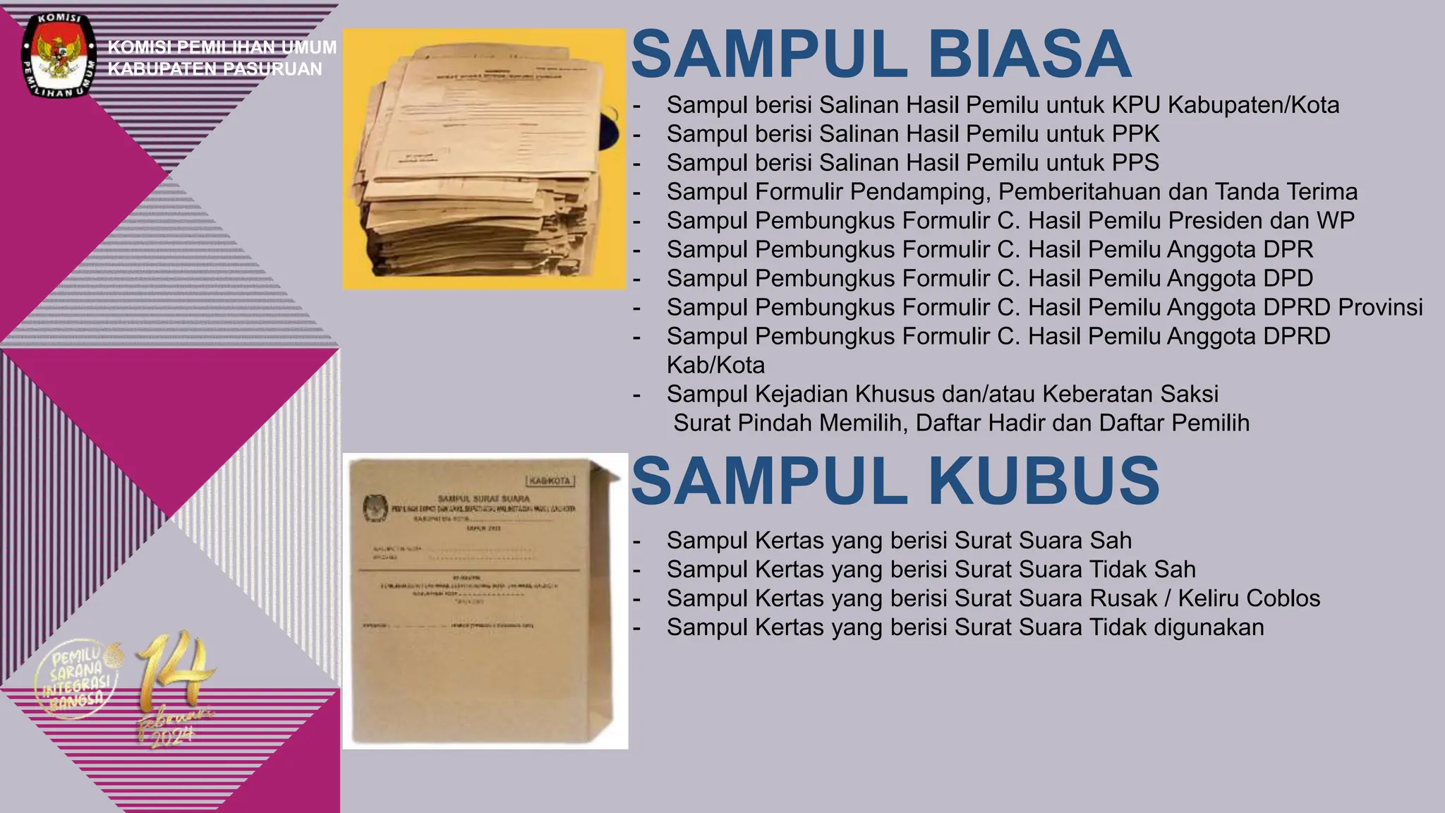 Perlengkapan logistik Pemilu tahun 2024.pptx