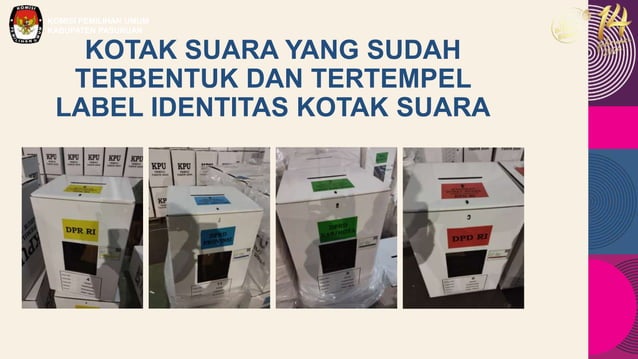 Perlengkapan logistik Pemilu tahun 2024.pptx