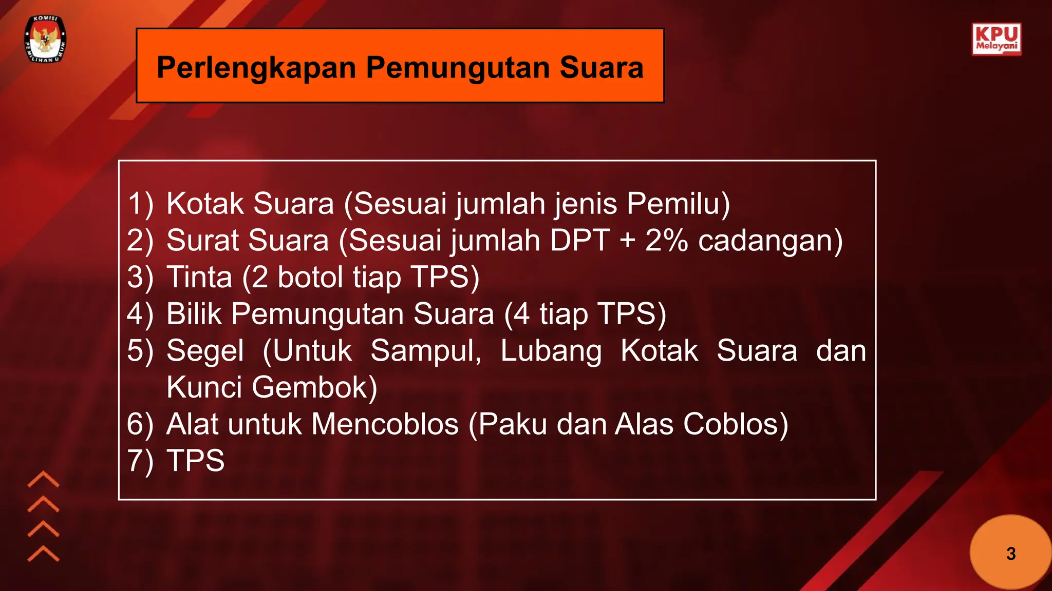 Perlengkapan Pemilu 2024_Perlengkapan Pemilu 2024 | PPTX