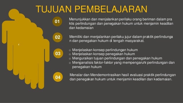 PERLINDUNGAN DAN PENEGAKAN HUKUM PERLINDUNGAN DAN PENEGAKAN HUKUM