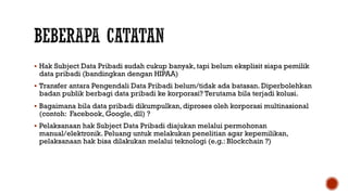 Keamanan Informasi dan Perlindungan Data Pribadi | PDF