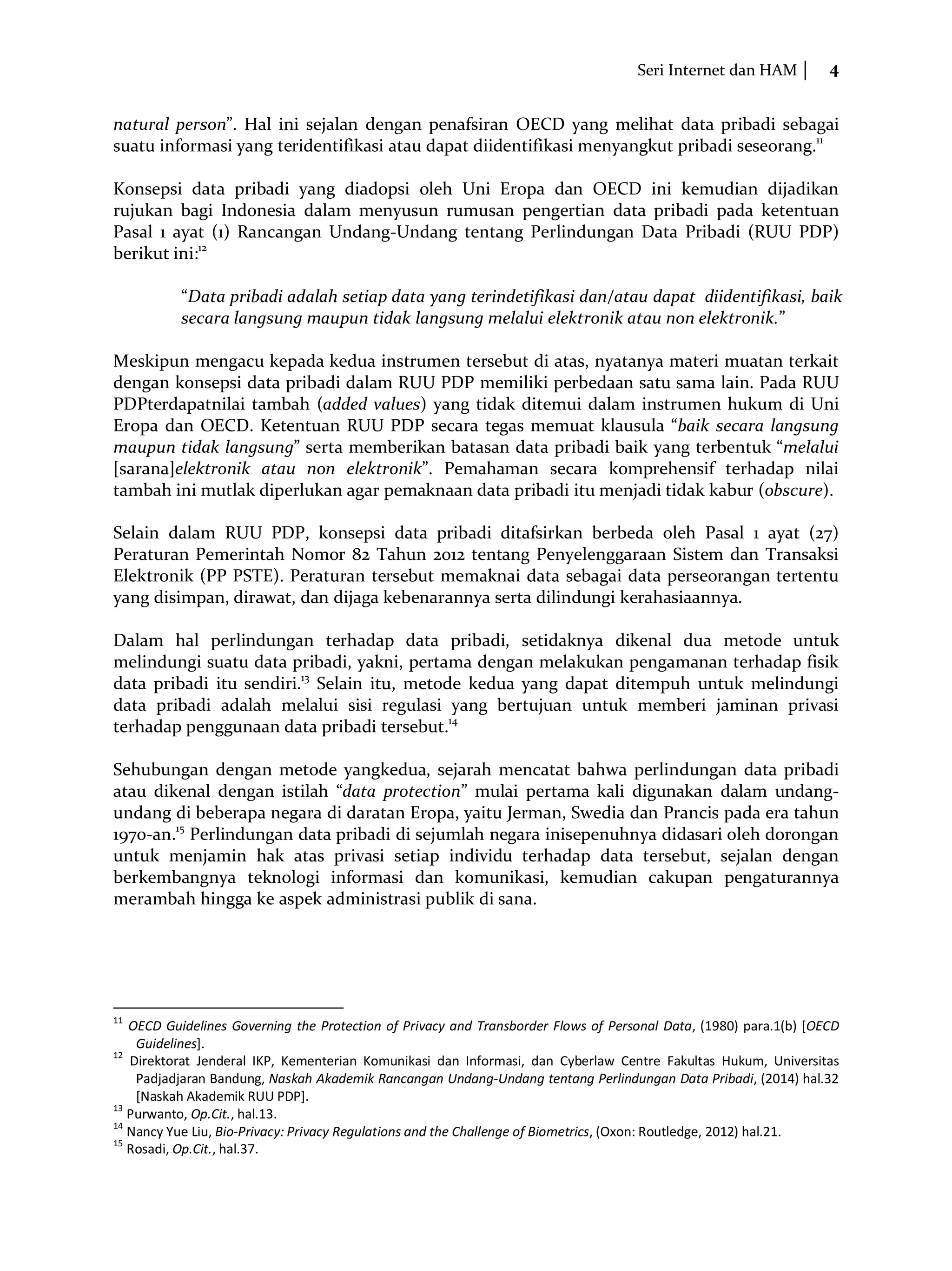 Perlindungan Data Pribadi di Indonesia | PDF