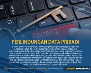 Perlindungan Data Pribadi | PDF