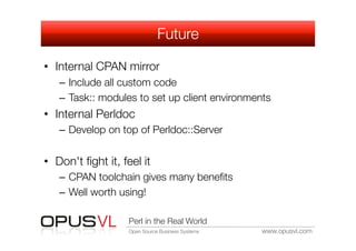 Perl in the Real World | PDF