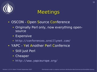 Perl Introduction (OLD - NEARLY OBSOLETE) | PPT