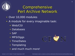 Perl Introduction (OLD - NEARLY OBSOLETE) | PPT