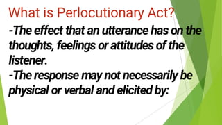 PERLOCUTIONARY-pdf | PDF