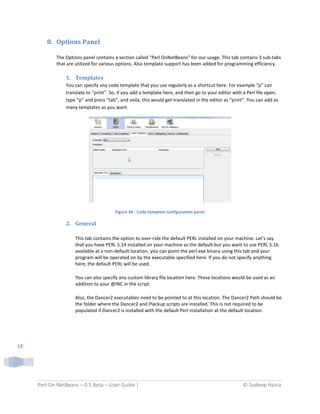 Perl on Netbeans - User Guide - v0.5 | PDF