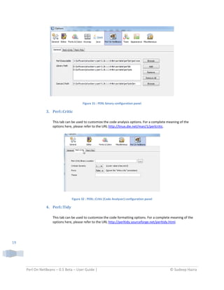Perl on Netbeans - User Guide - v0.5 | PDF