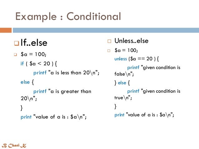 First Steps In Perl 