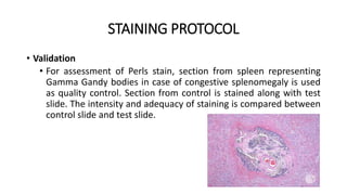 perls prusian blue stain in hematology.pptx | Blood Disorders ...
