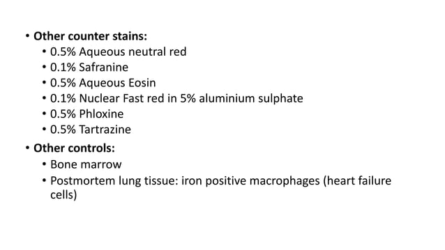 perls prusian blue stain in hematology.pptx | Blood Disorders ...