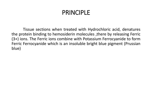 perls prusian blue stain in hematology.pptx | Blood Disorders ...