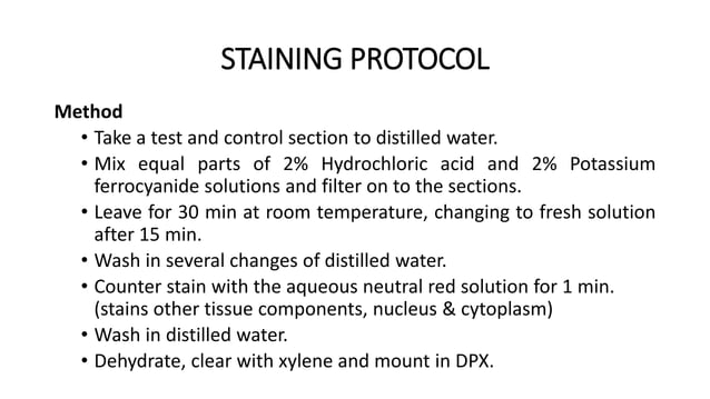 perls prusian blue stain in hematology.pptx | Blood Disorders ...