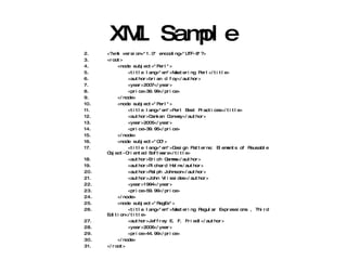 Perl Xpath Lightning Talk | PPT | Web Design and HTML | Internet