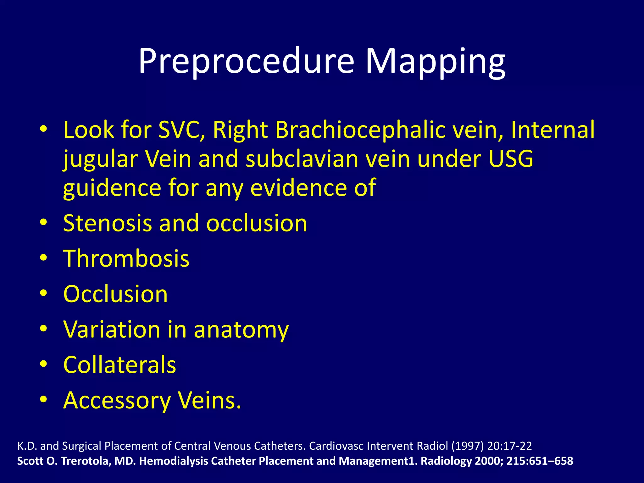 PermacathPlacement under US guaidance DR. muhammad Bin Zulfiqar | PPTX