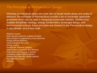 Permaculture: Ethics and Principles | PDF | Agriculture | Industries