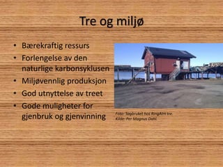 Per Magnus Dahl - Hvorfor bygge med tre? | PPT