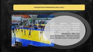 permainan bola voli tingkat SMP Kelas VIII | PPTX