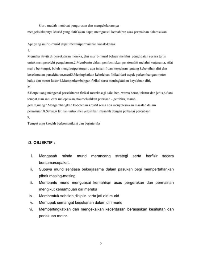 Permainan kecil berasaskan tgfu | DOC