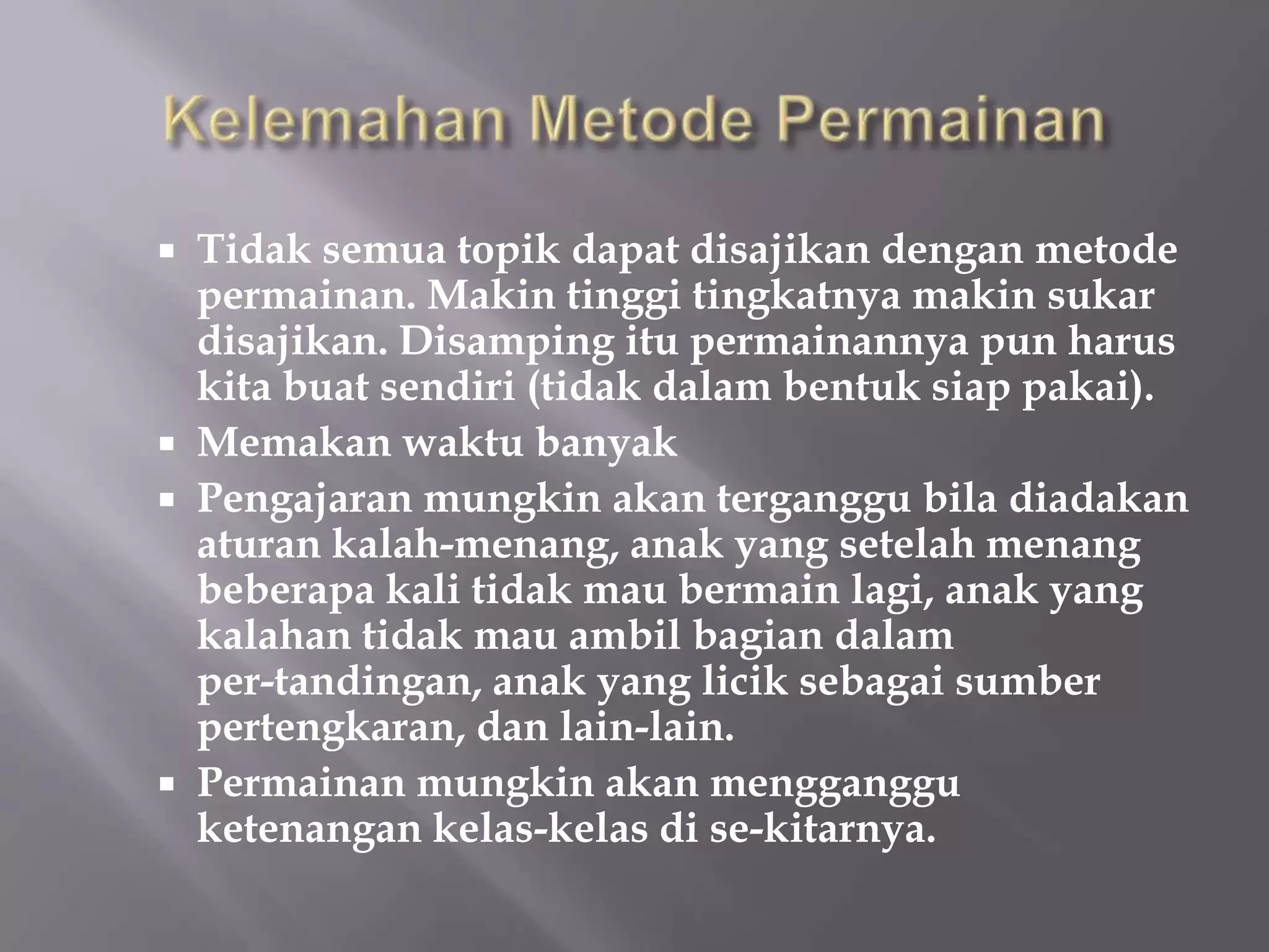 Permainan menara hanoi dalam pembelajaran matematika | PPTX