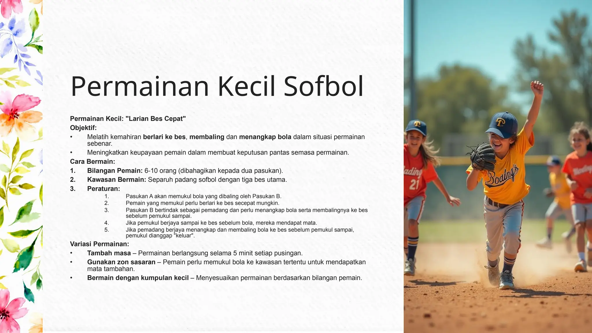 Permainan Sofbol..................................... | PPTX