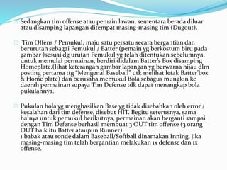 Permainan softball | PPTX