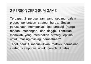 Permainan strategi campuran | PDF