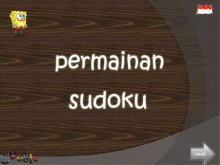 Permainan sudoku | PPTX