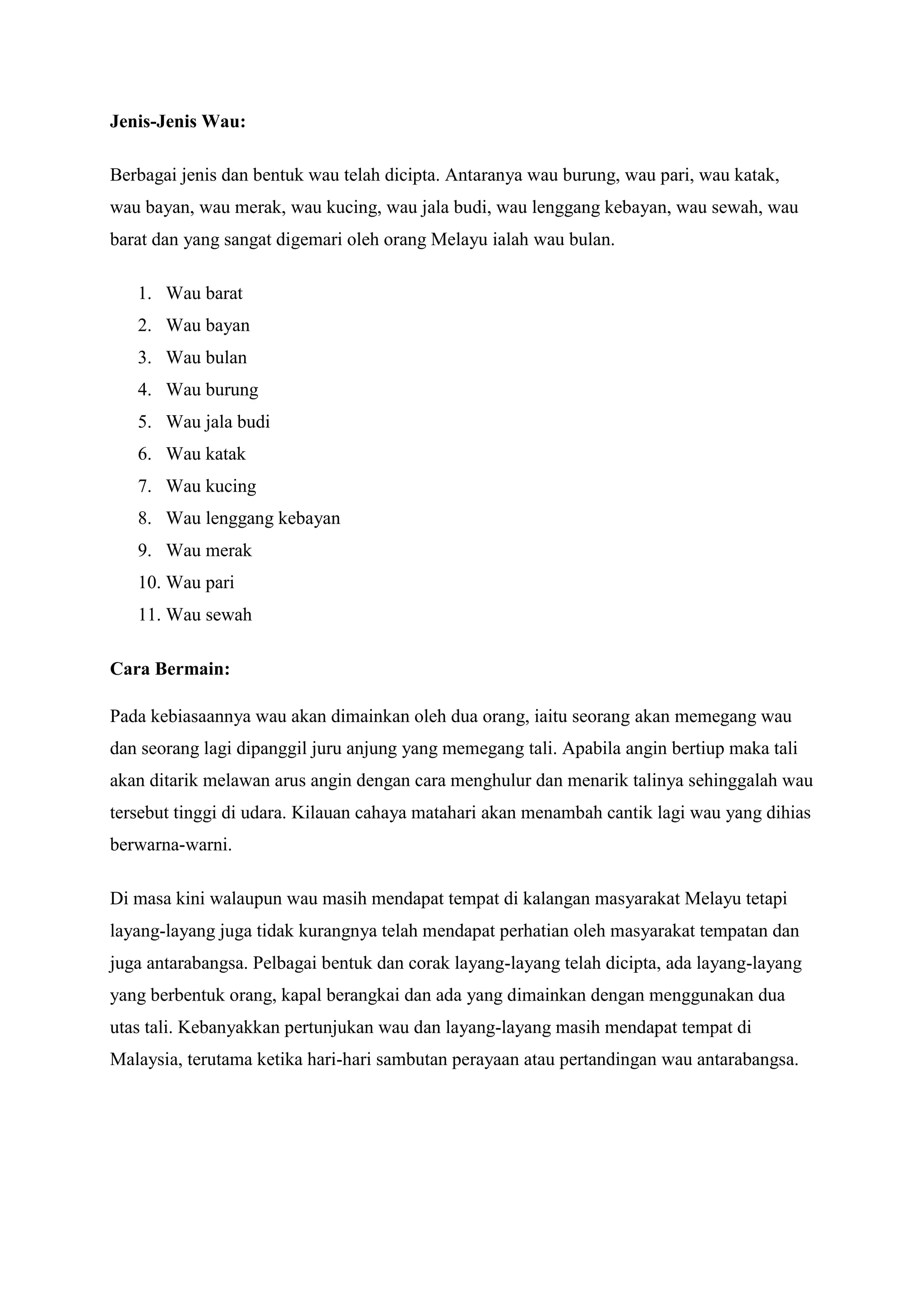 Permainan tradisional | DOCX