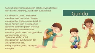 Macam-macam Permainan Tradisional Indonesia | PPTX