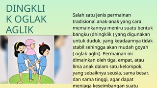 Macam-macam Permainan Tradisional Indonesia | PPTX