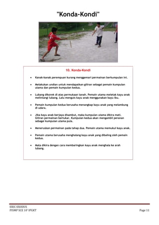 Permainan tradisional malaysia | DOCX