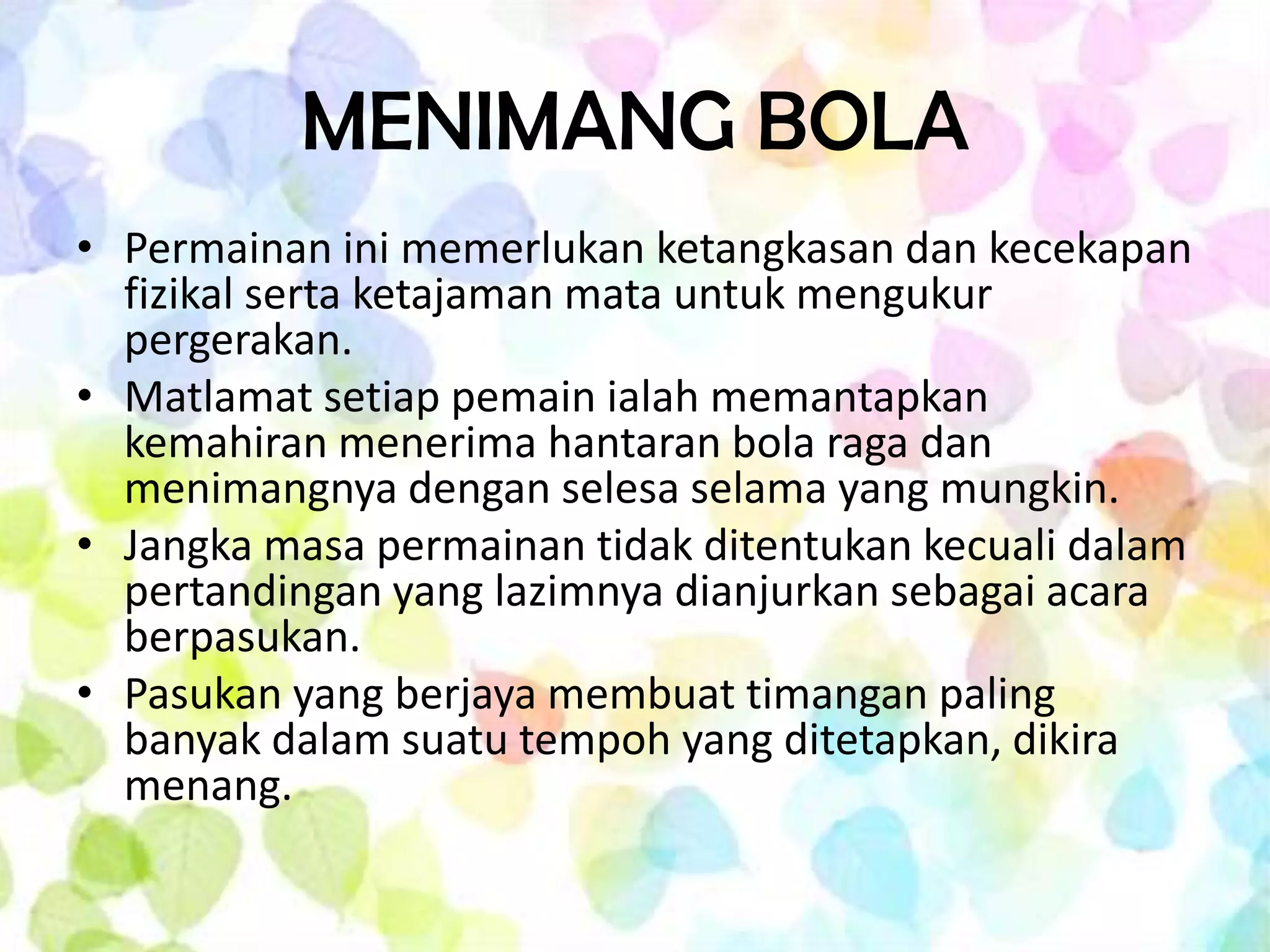 Permainan tradisional sepak raga | PPTX