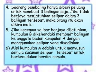 Permainan tradisional tuju selipar | PPTX