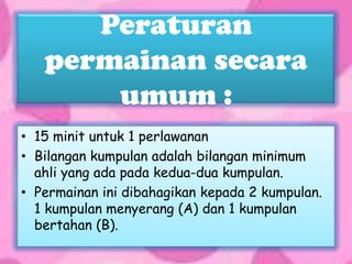 Permainan tradisional tuju selipar | PPTX