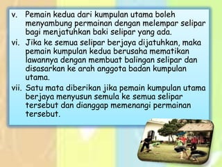Permainan tradisional tuju selipar | PPTX