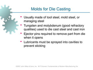 permanent mold casting-metal casting process.ppt