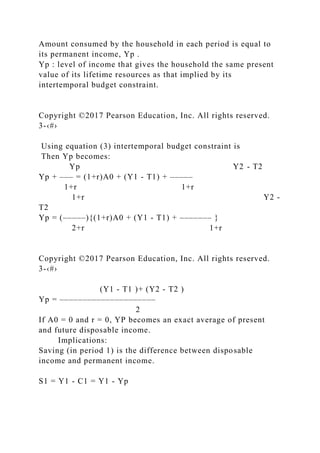 Permanent Income Hypothesis, a two period application MBA 6.docx