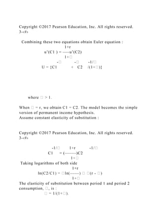 Permanent Income Hypothesis, a two period application MBA 6.docx