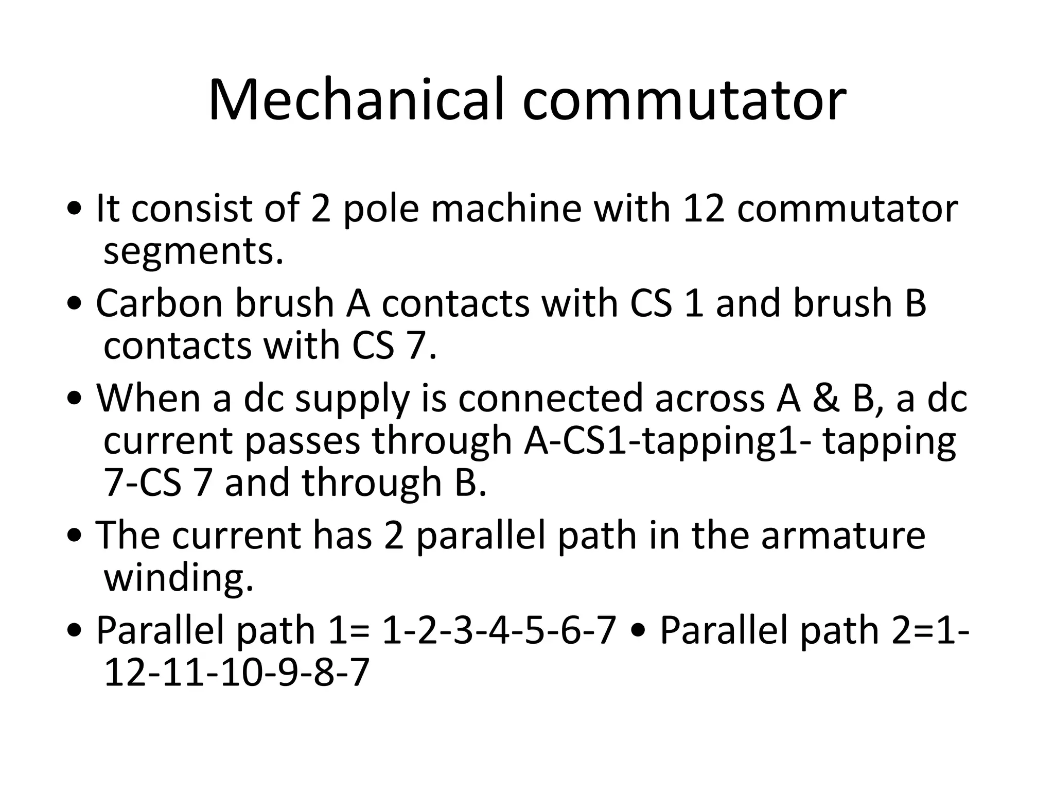 Permanent magnet brushless dc motors ppt | PPTX