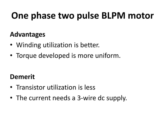 Permanent magnet brushless dc motors ppt | PPTX | Radio Control ...