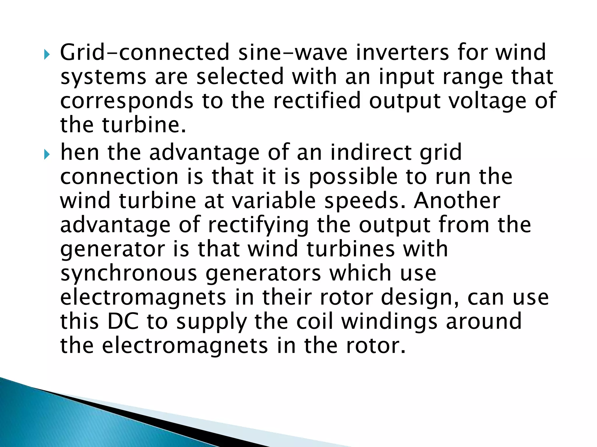 Permanent magnet synchronousgenerator | PPTX