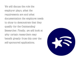 Permanent Residence Options for Researchers | PDF | Postgraduate ...