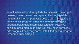 Hamachi and advance port scanner | PPTX