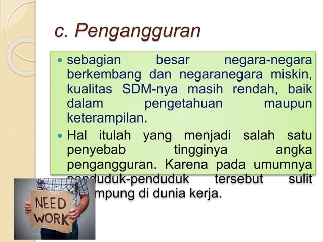 PERMASALAHAN KEPENDUDUKAN dan CARA PENANGGULANGNNYA | PPT