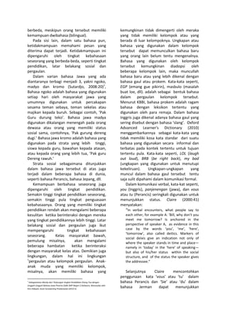 Permasalahan padanan kata dan beberapa pendekatan penerjemahan | PDF